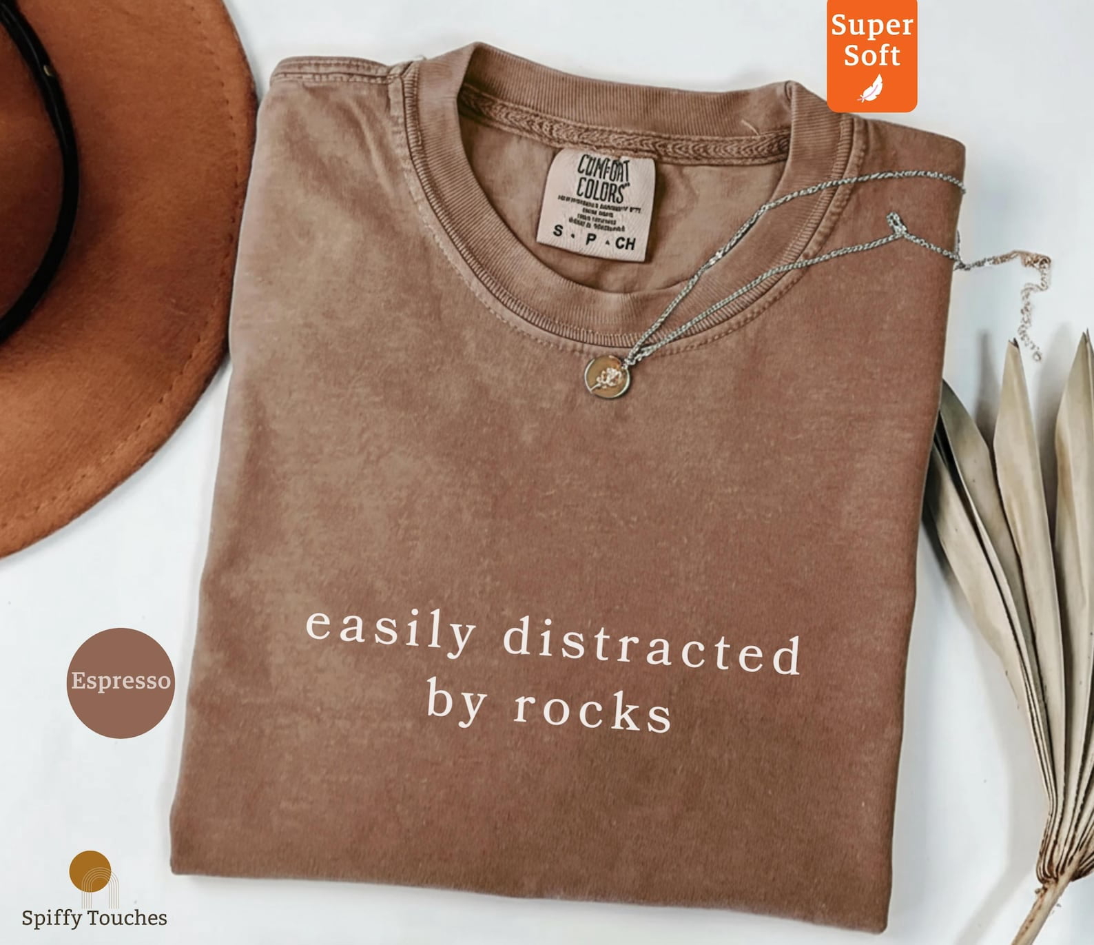 Easily Distracted By Rocks T-Shirt, Geology Shirt, Rock Lover Gift ...