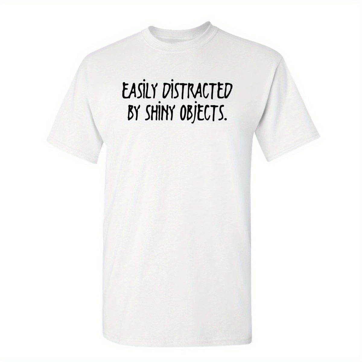 Easily Distracted By Shiny Objects Sarcastic Humor Graphic Novelty ...