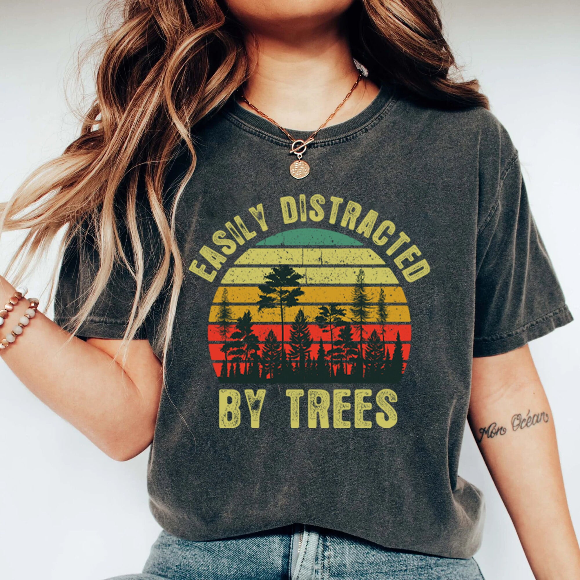 Easily Distracted By Trees Shirt, Tree Lovers Gift, Gift For Tree ...