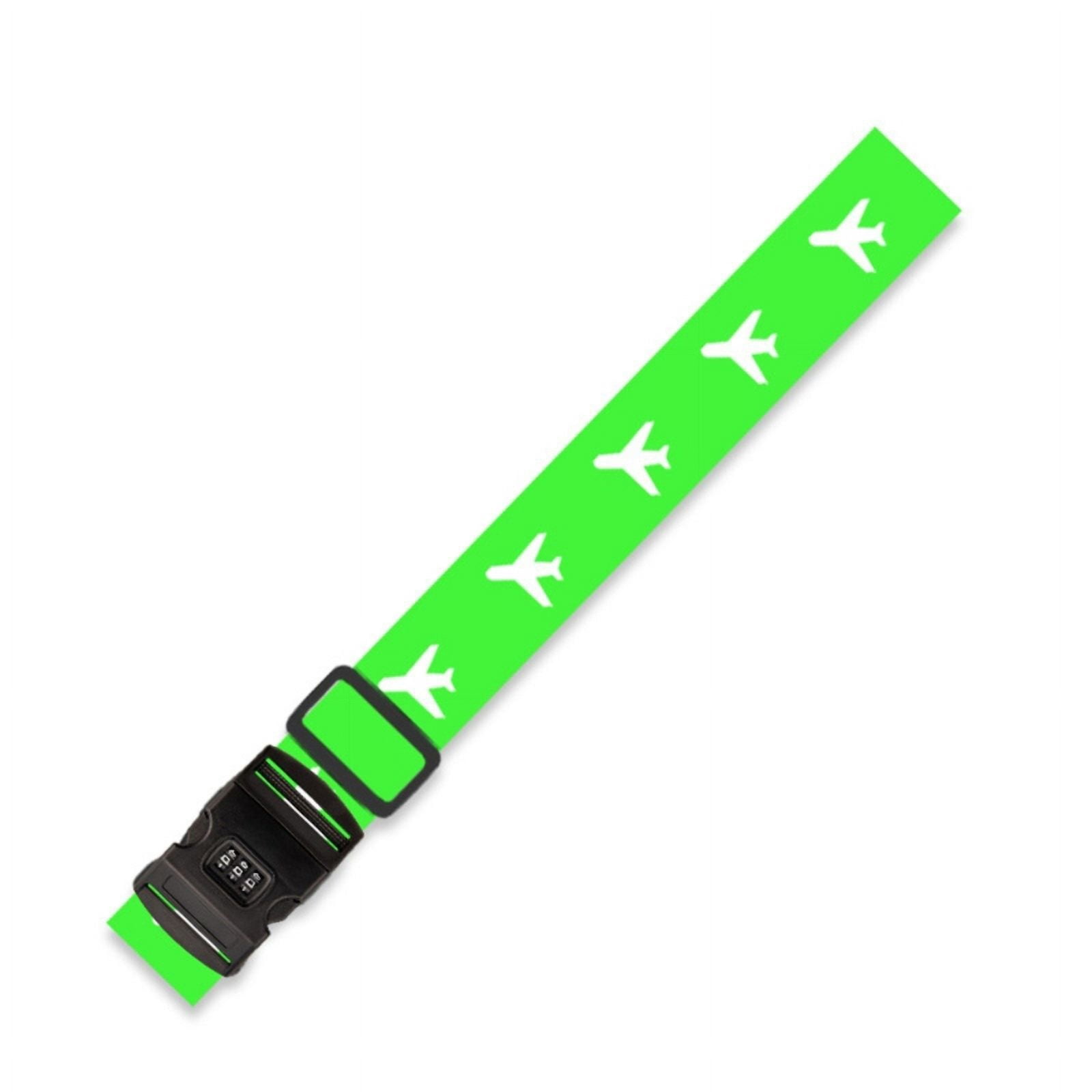 Easily Identify Your Suitcase with Adjustable Packing Belts Coded Lock ...