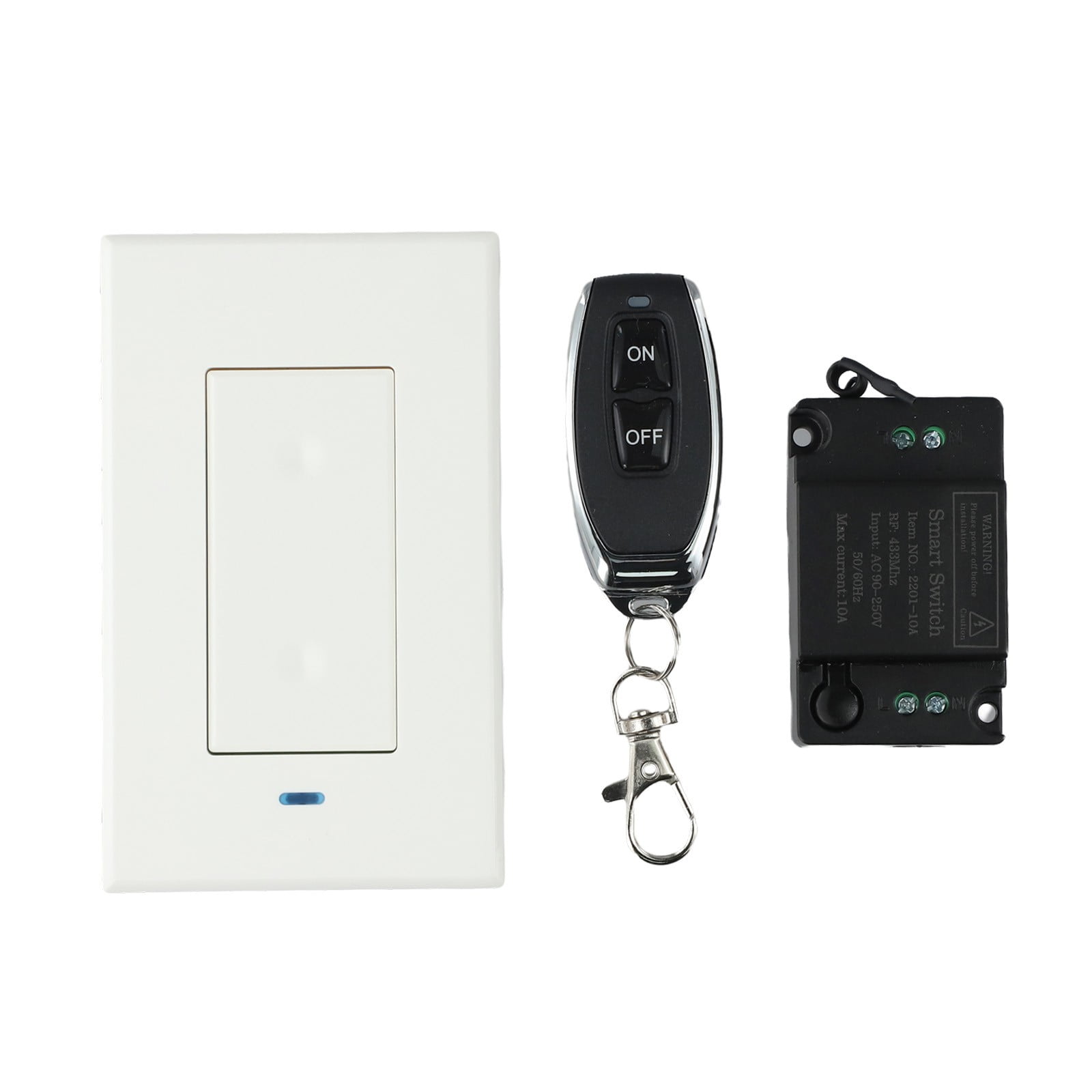 Easily Operate Lights with Wireless Remote Control Switch and Receiver ...