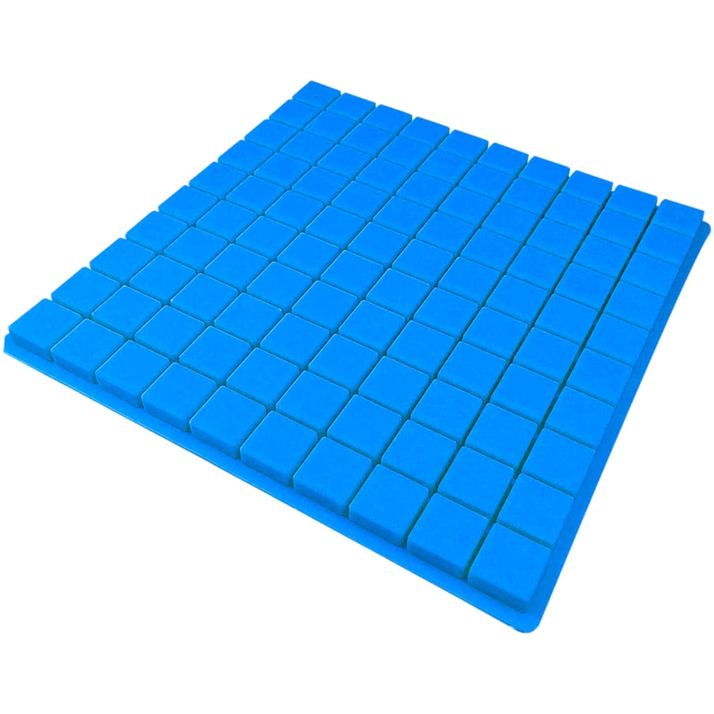 Easily Release Ice Mold 100 Grids Small Square Ice Tray Flexible ...