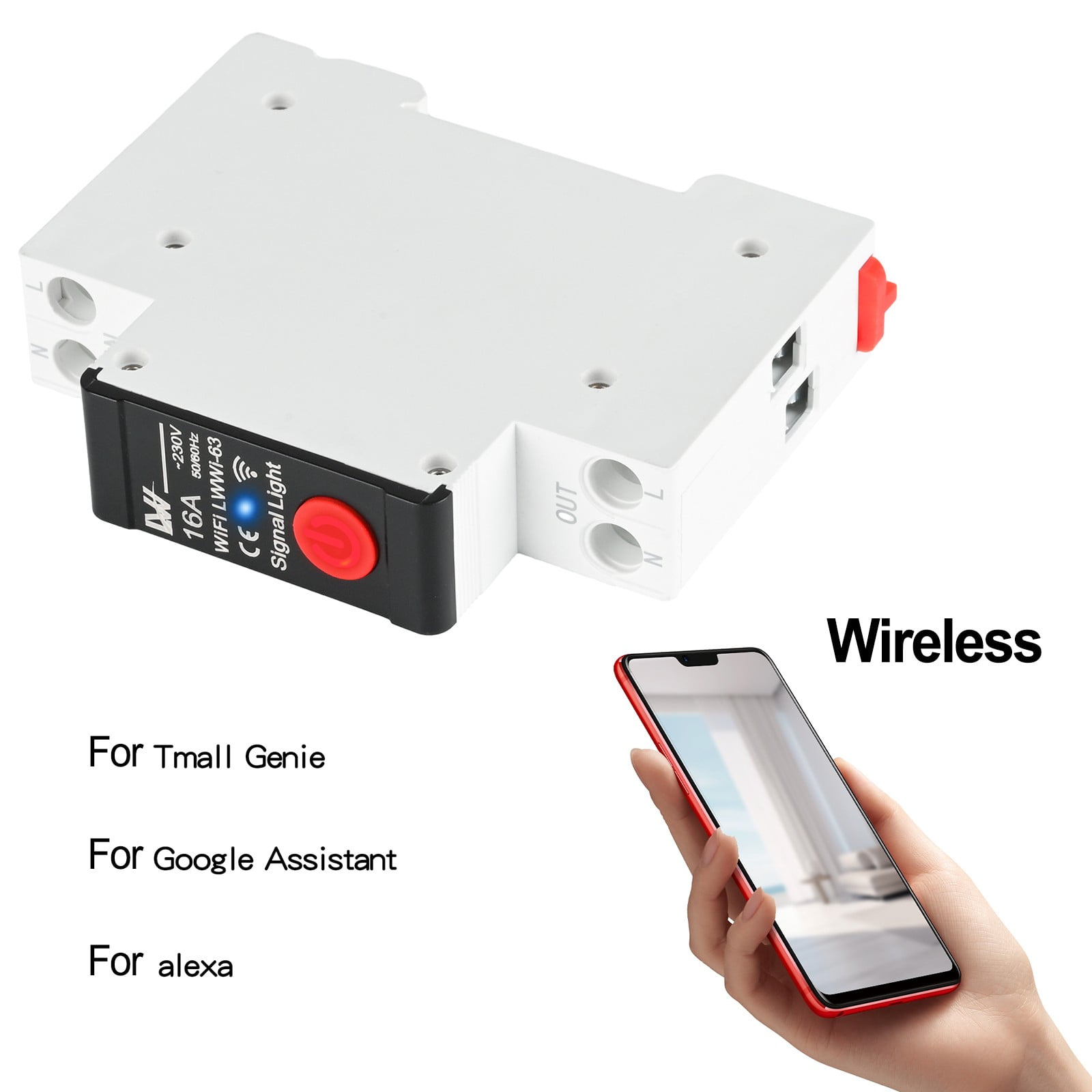 Easily control your circuit breaker remotely with wireless connectivity ...