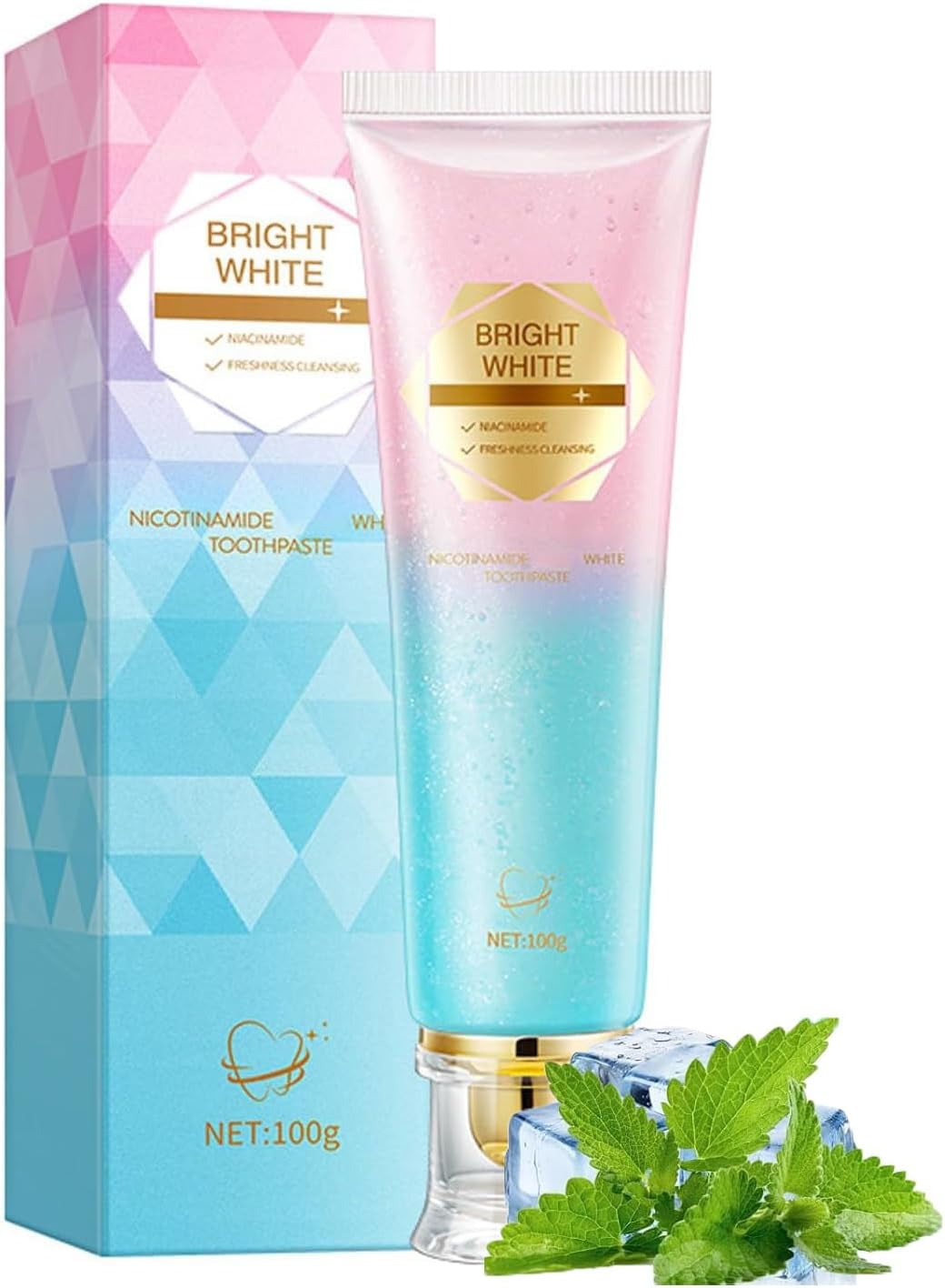 Easilyous Bright White Toothpaste, Bright White Easilyous Niacinamide ...