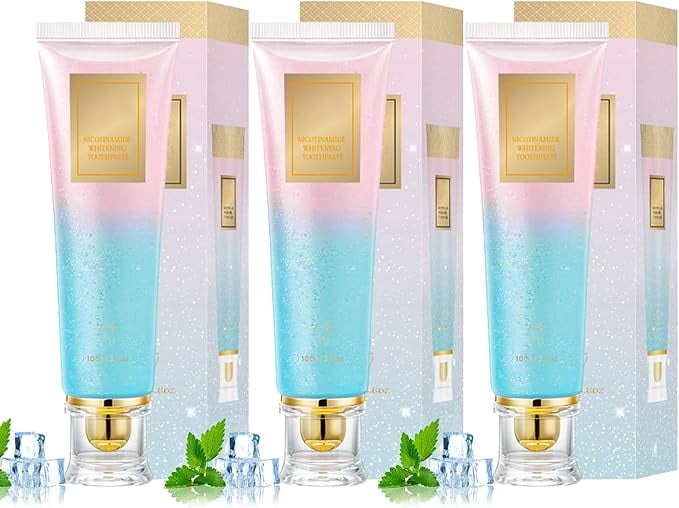 Easilyous Bright White Toothpaste, Easilyous Niacinamide Whitening ...