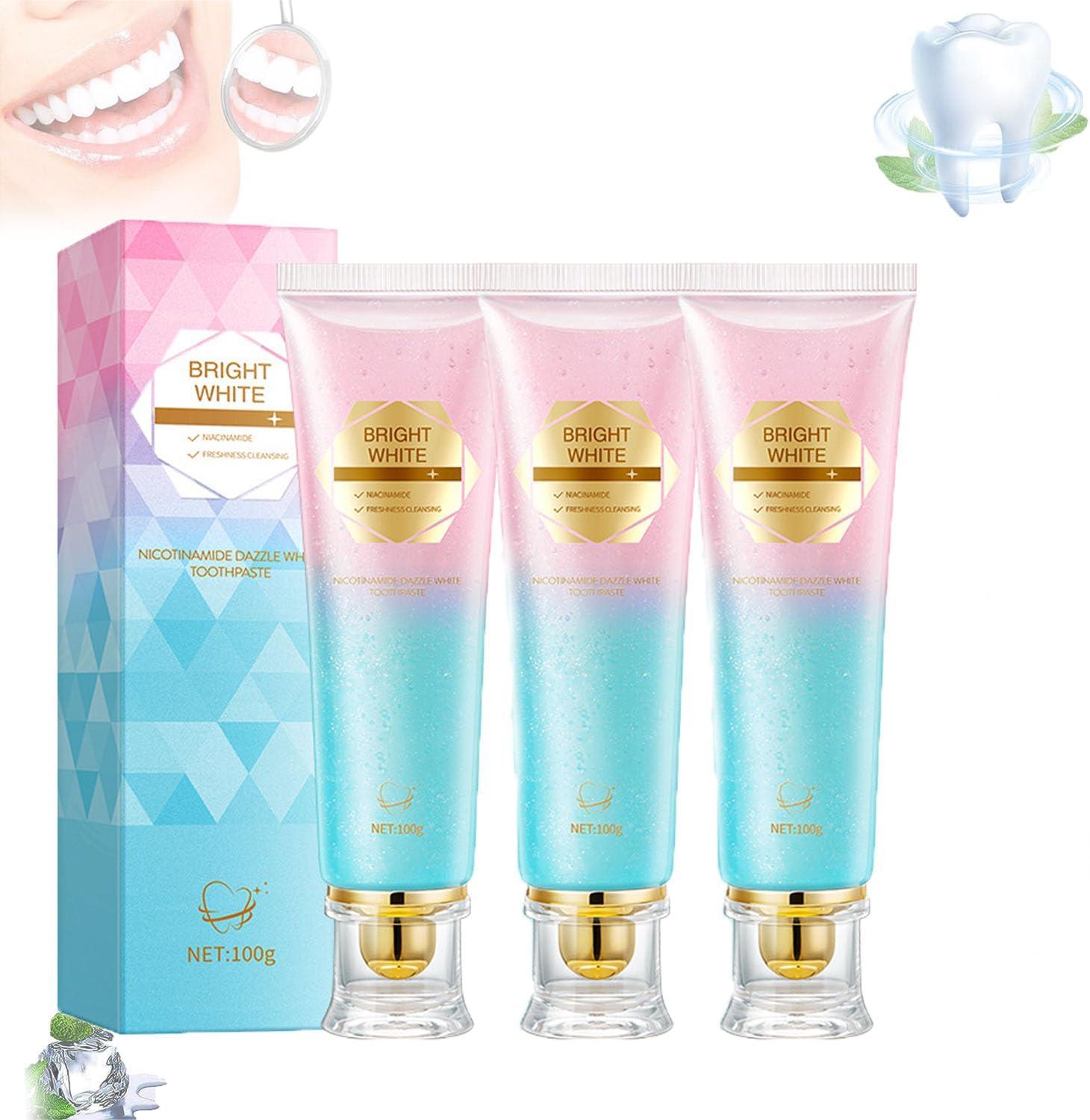 Easilyous Bright White Toothpaste, Easilyous Toothpaste, Niacinamide ...