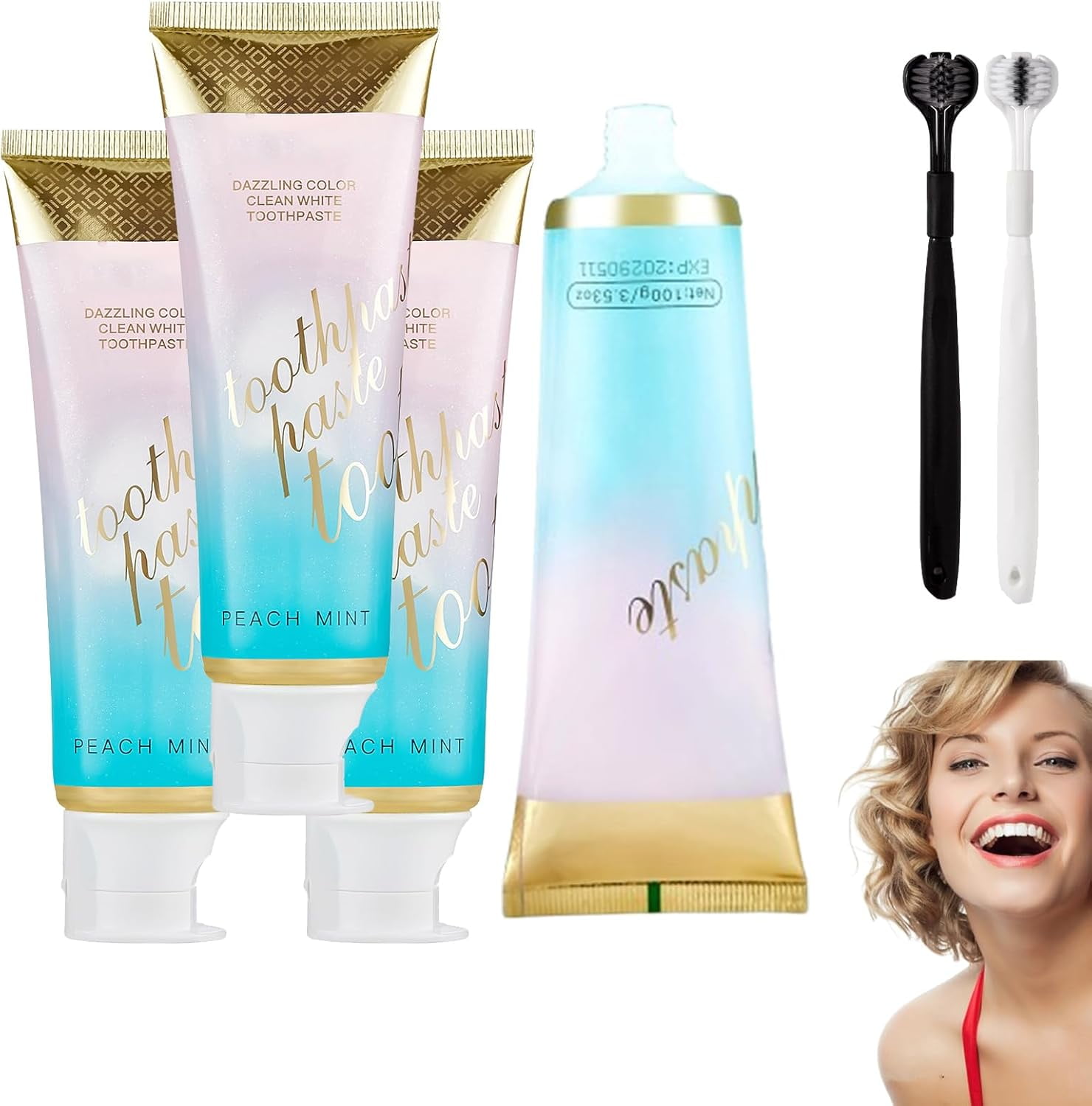 Easilyous Bright White Toothpaste, Easilyous Toothpaste, Niacinamide ...