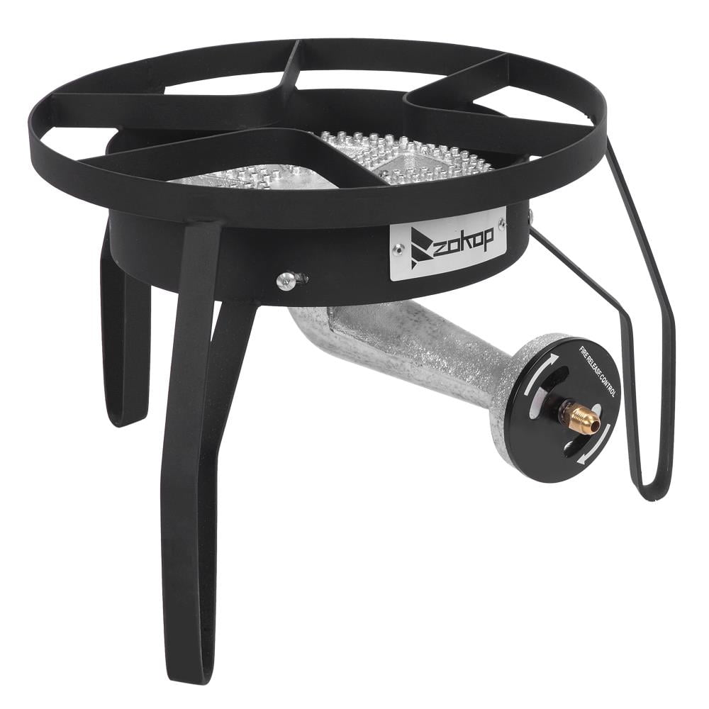 EasingRoom 200,000BTU High-Pressure Round Single Propane Burner ...