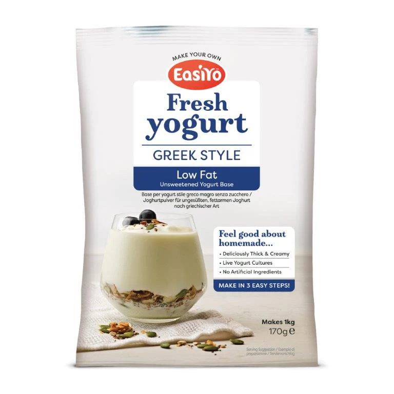 Easiyo Low Fat Greek Yoghurt Mix 170g (Pack of 2) - Walmart.com
