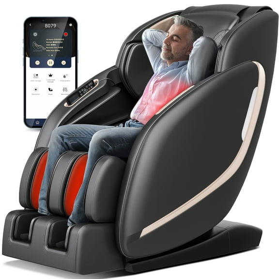 2026 Massage Chair Full Body,Zero Gravity SL-Track Shiatsu Massage ...