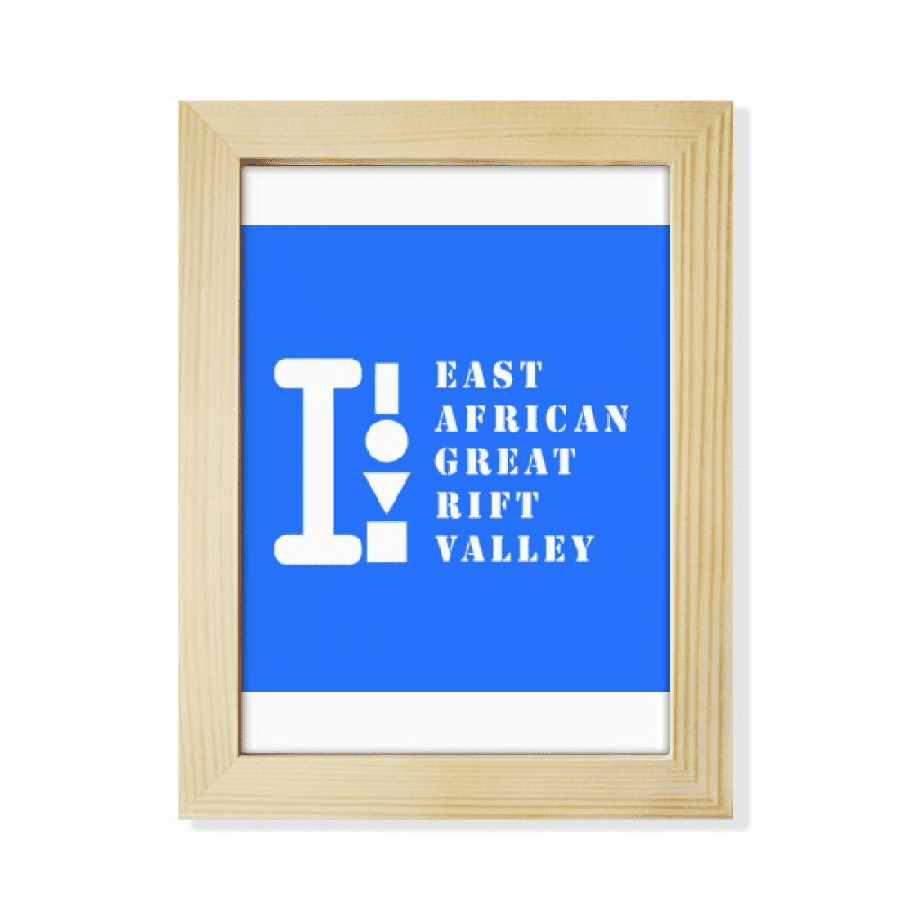 East African Great Rift Valley Desktop Adorn Photo Frame Display Art ...