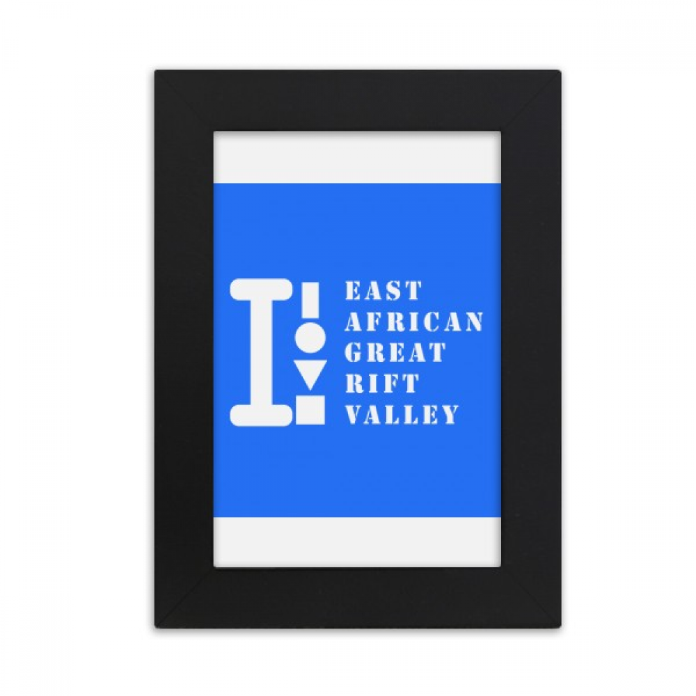 East African Great Rift Valley Desktop Photo Frame Picture Display Art ...