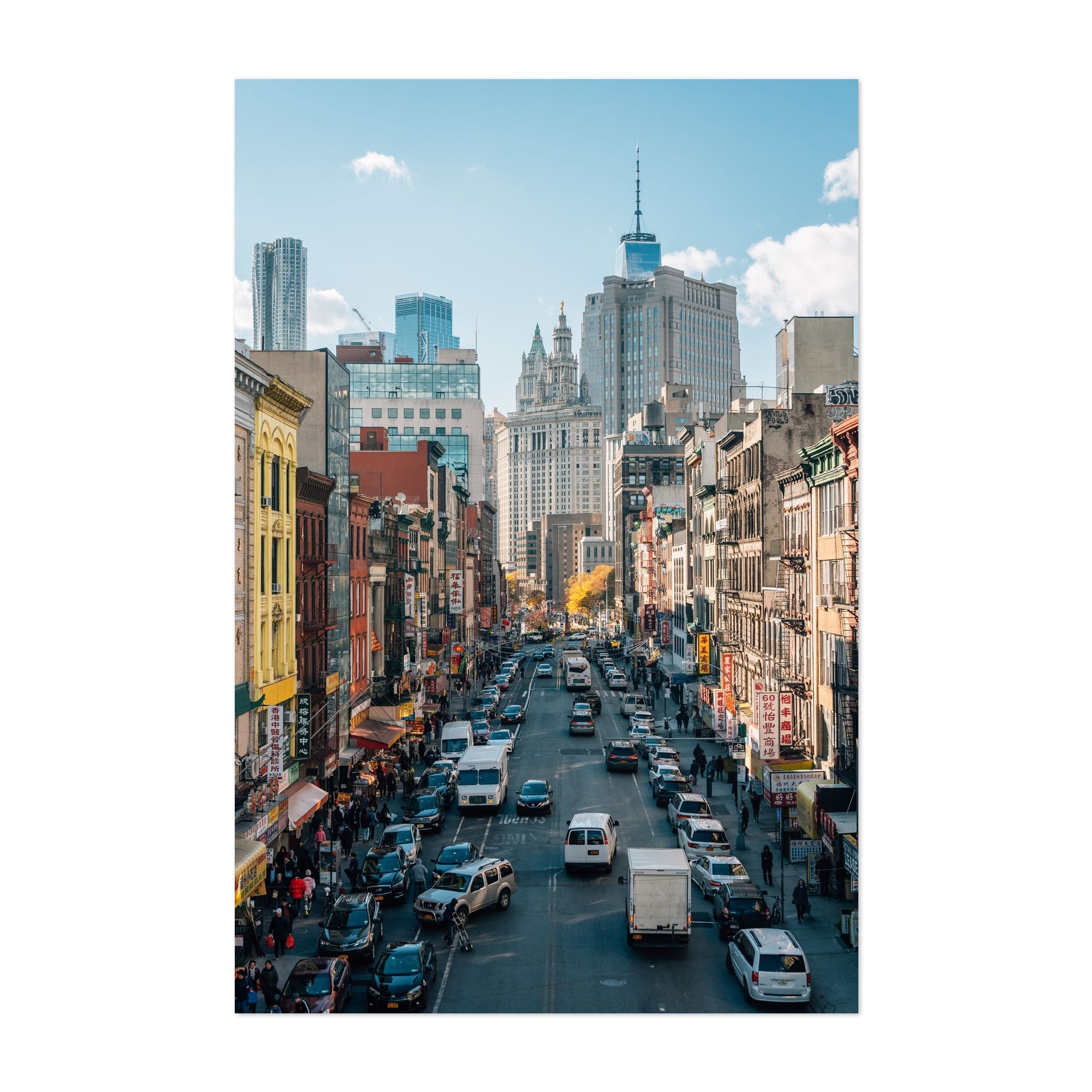 East Broadway - Manhattan New York Photography Cityscape Street ...