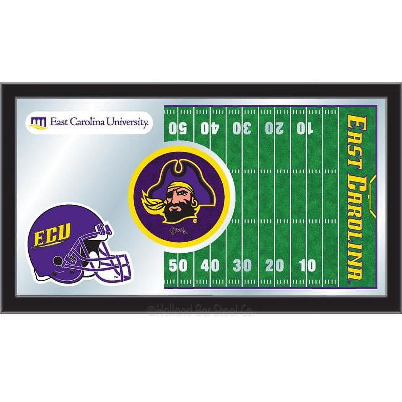 East Carolina 15 x 26 in. Football Mirror - Black - 15 x 26 x 1 in ...