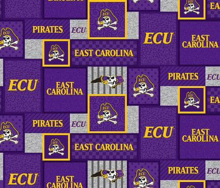 East Carolina University Fleece Fabric 58" By The Yard - Walmart.com