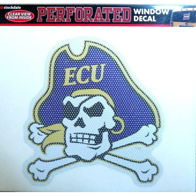East Carolina University Pirates ECU 8 Inch Preforated Window Film ...
