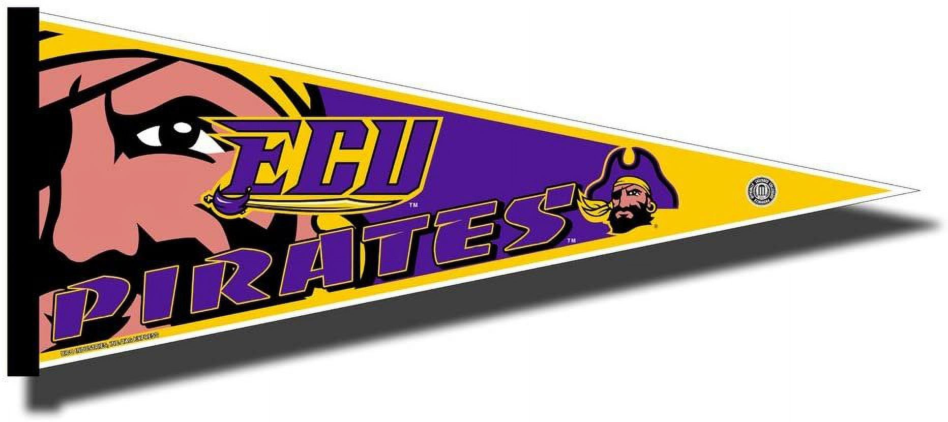 East Carolina University Pirates ECU Soft Felt Pennant, Primary Design ...