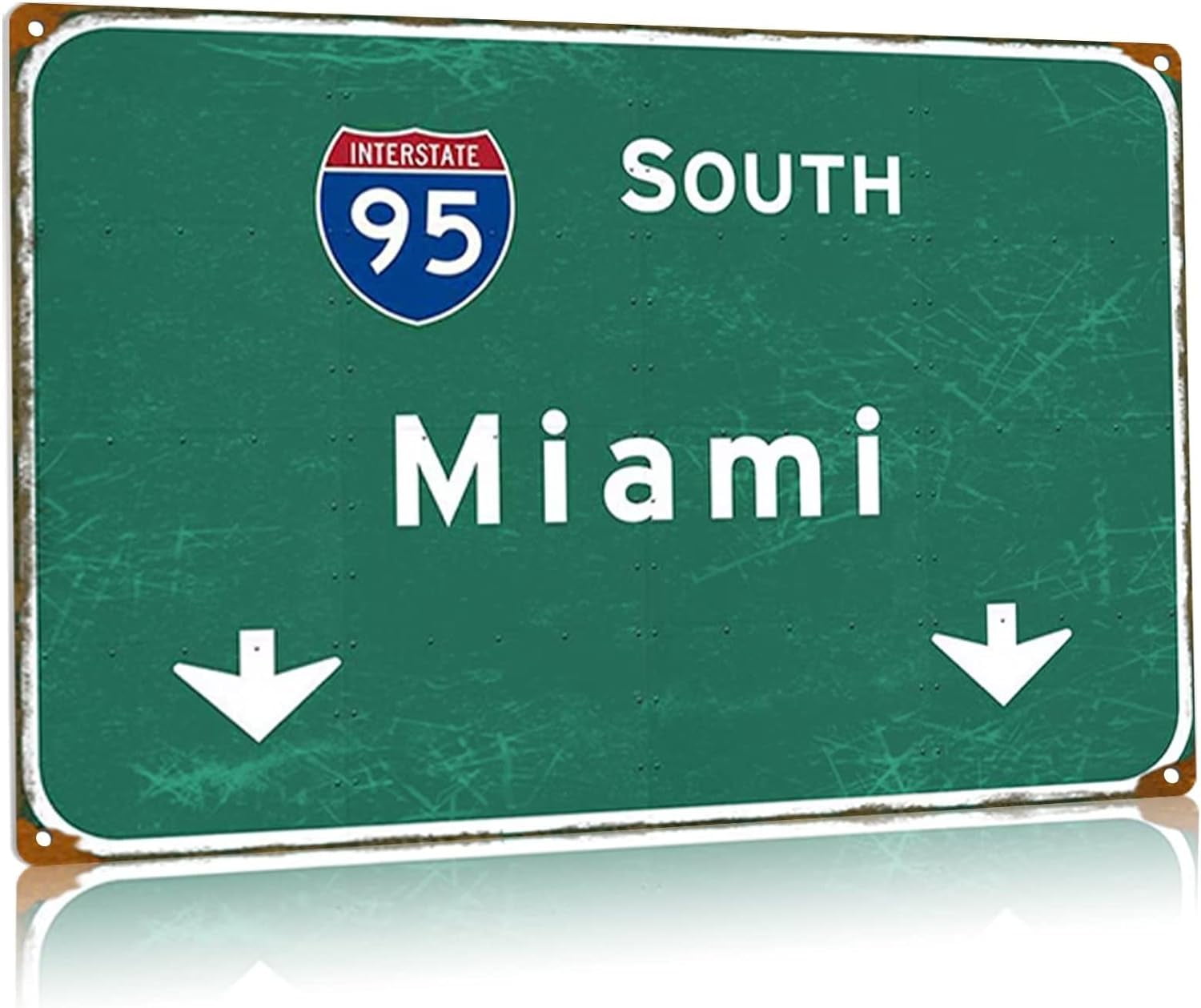 East Chicago Loop Interstate 94 Road Sign Highway Direction Metal Sign ...