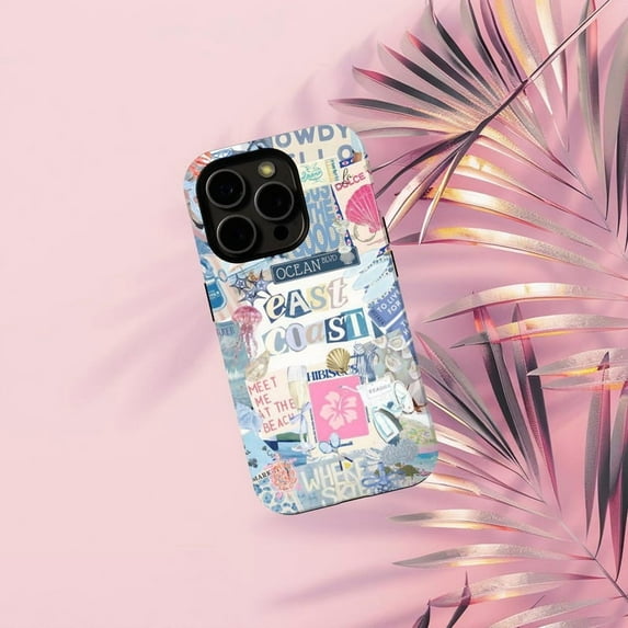 East Coast Coquette Collage Phone Case for iPhone 11 12 13 14 15 16 Pro ...