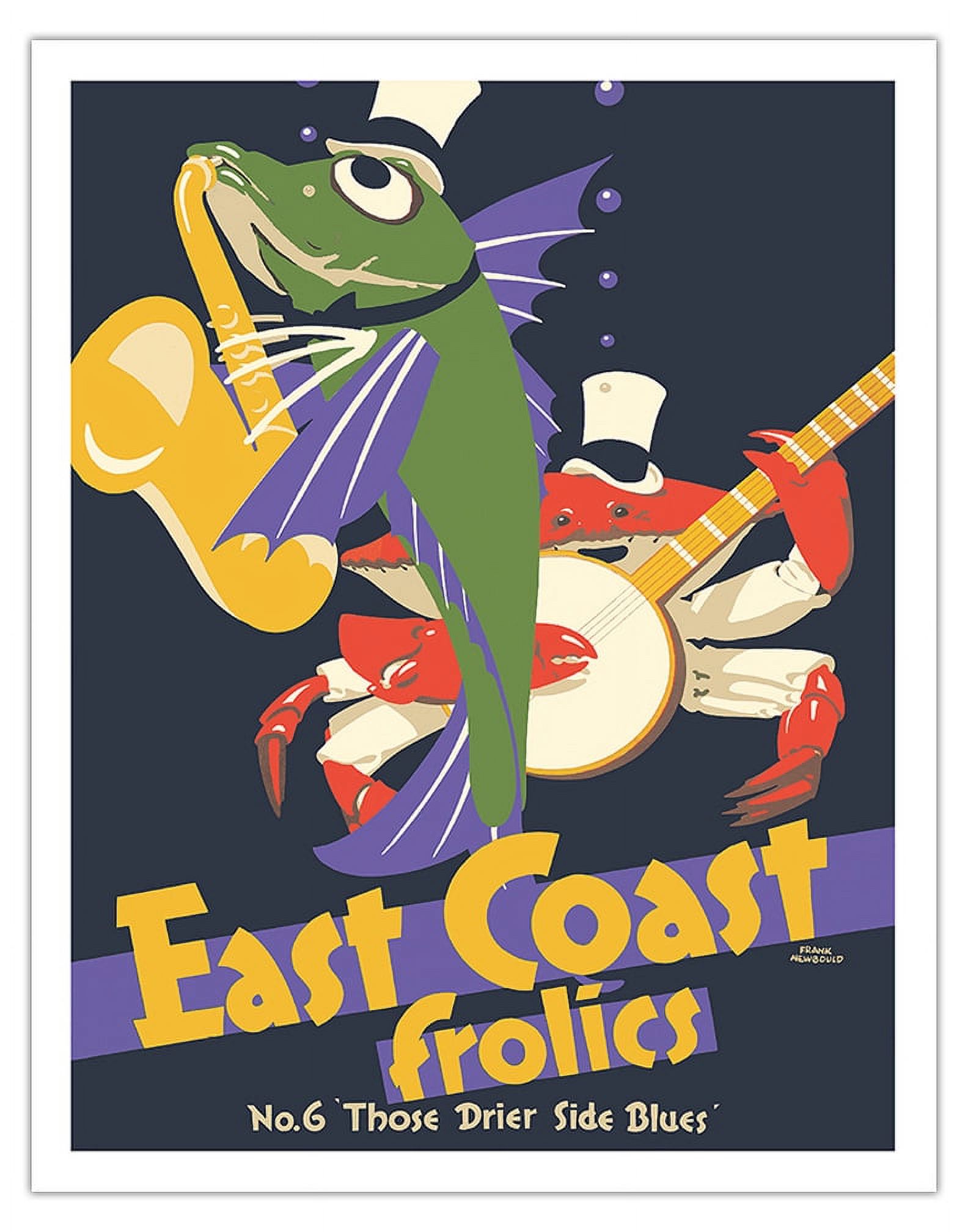 East Coast Frolics - London and North Eastern Railway - Vintage Travel ...