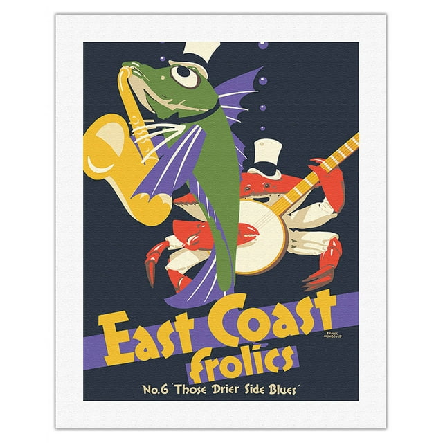 East Coast Frolics - London and North Eastern Railway - Vintage Travel ...