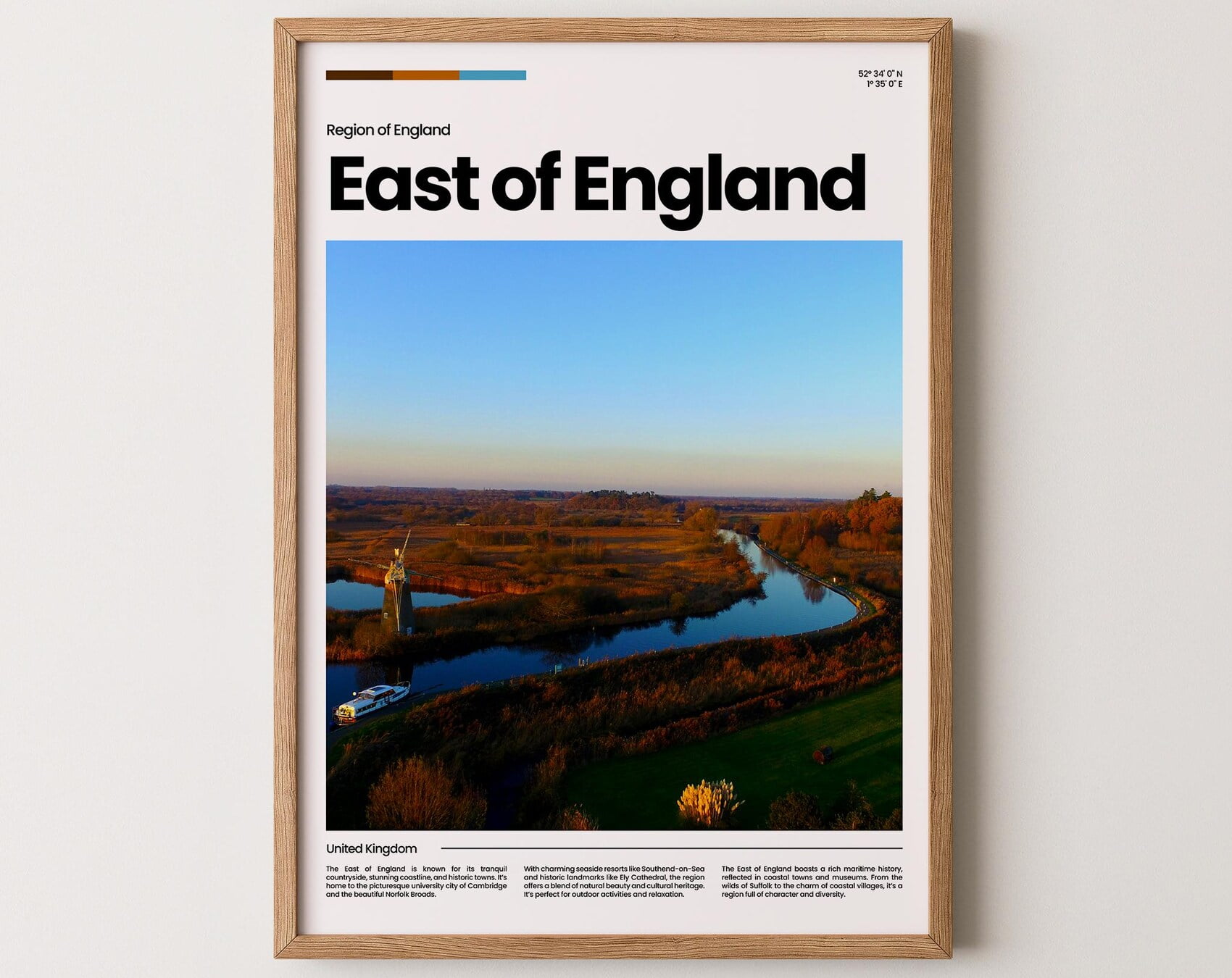 East of England Poster, East of England Print, East of England Photo ...