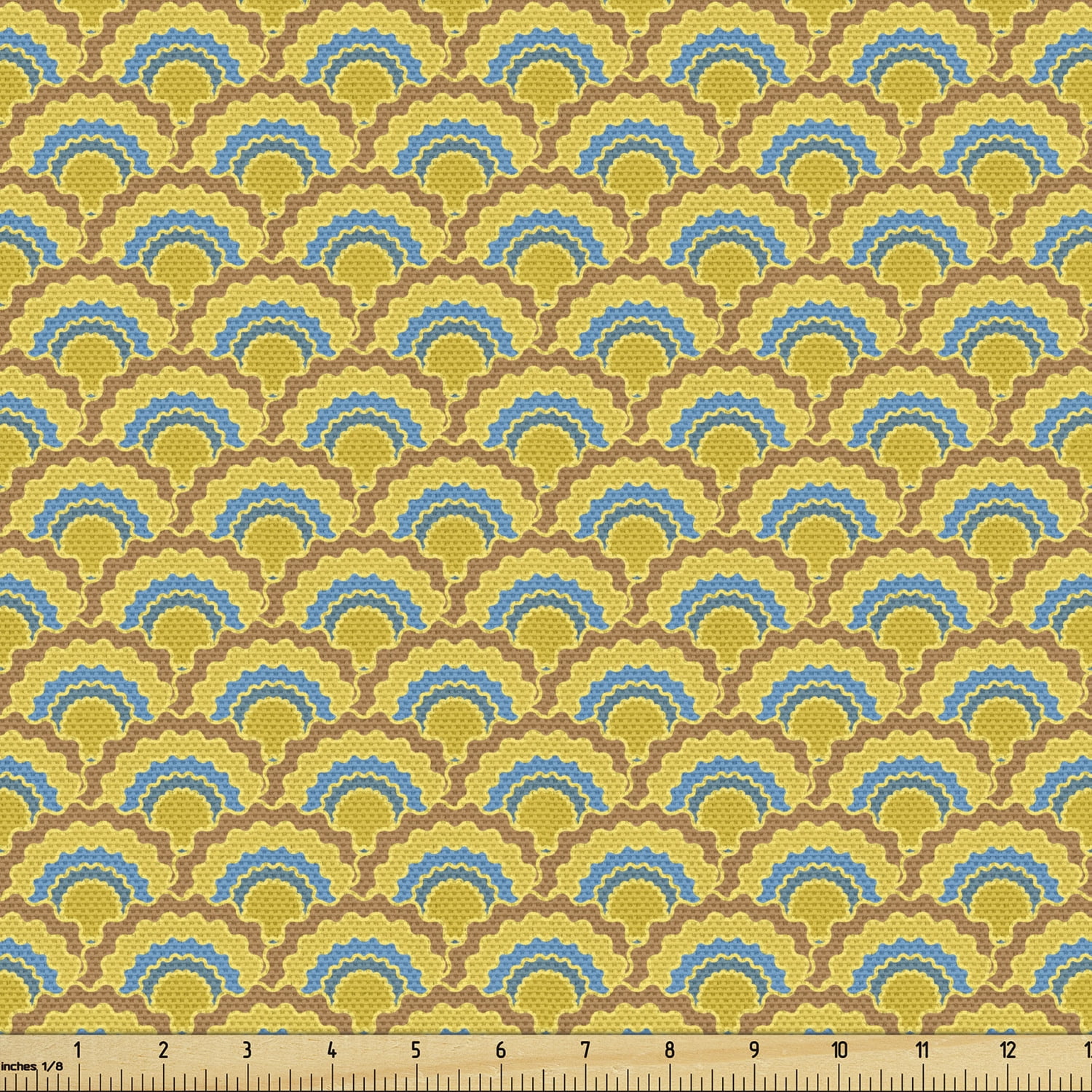 East Fabric by the Yard, Japanese Squama Scales Snake Skin Patterns ...