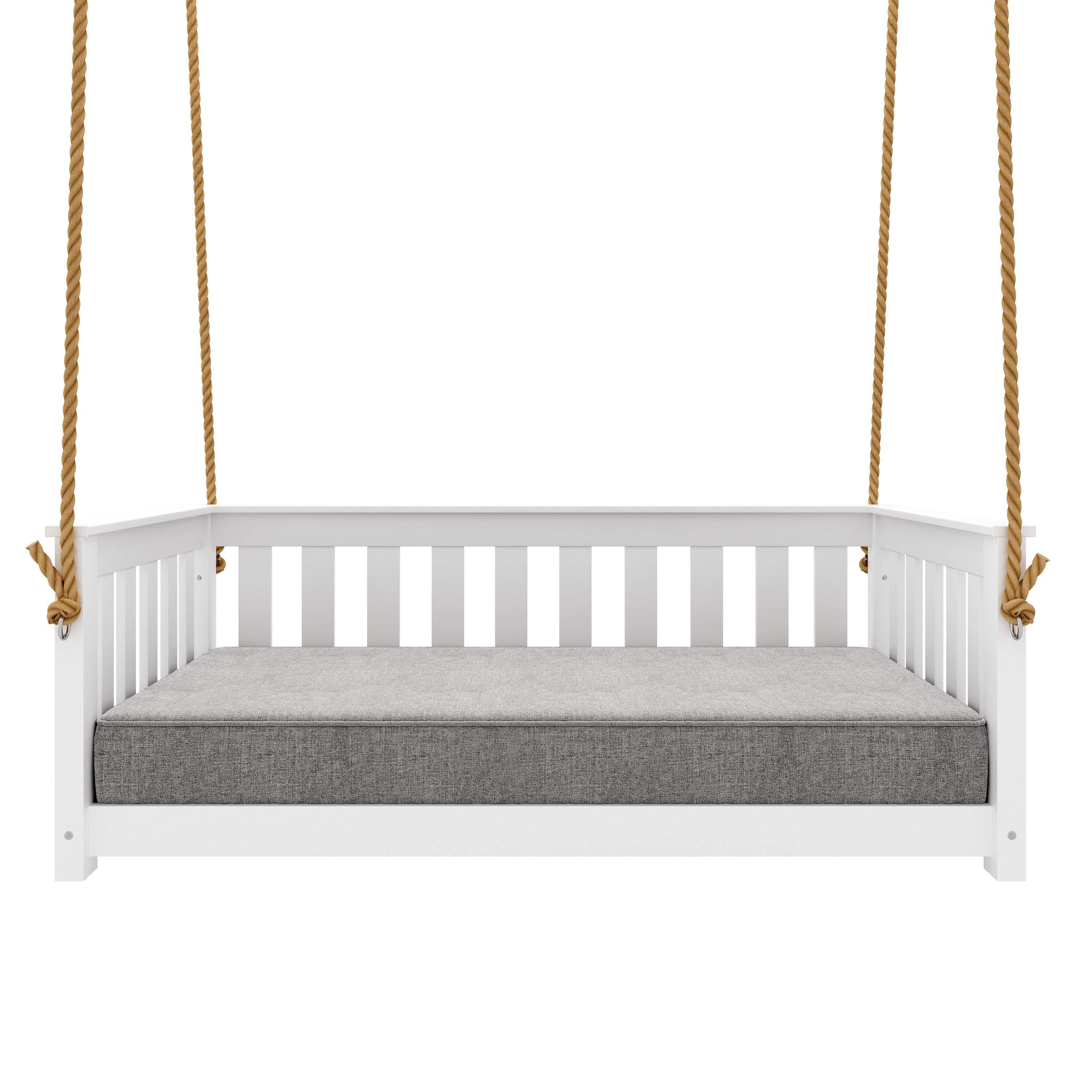 East Green Beckett Poly Composite Daybed Swing, Crib, White - Walmart.com