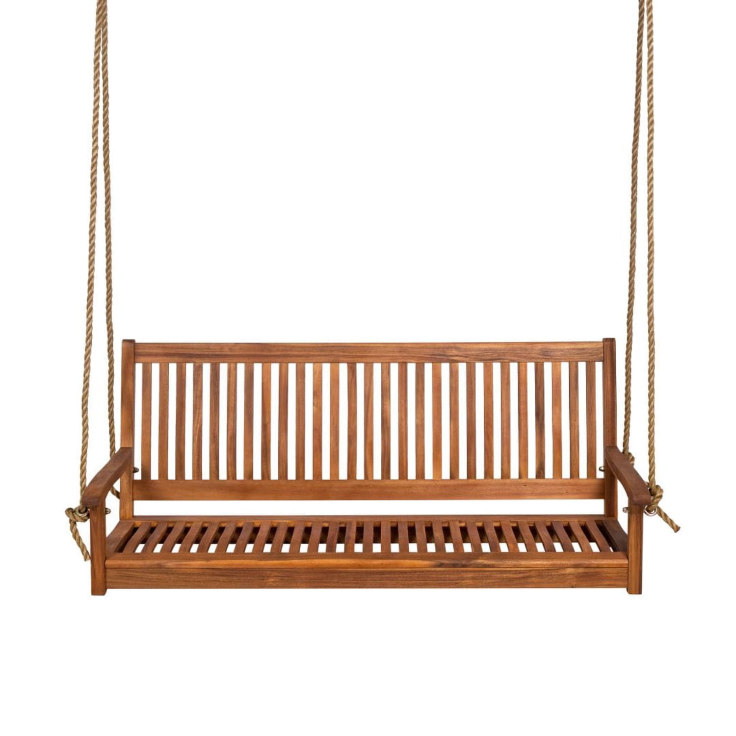East Green Hayden Porch Swing, 5-foot, Oil Finish - Walmart.com