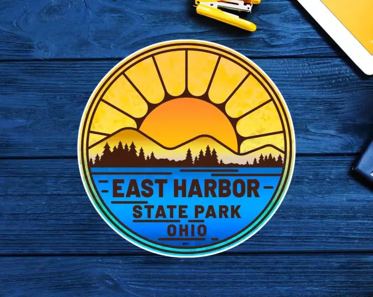 East Harbor State Park Decal Sticker Ohio Sticker Indoor Outdoor Phone ...
