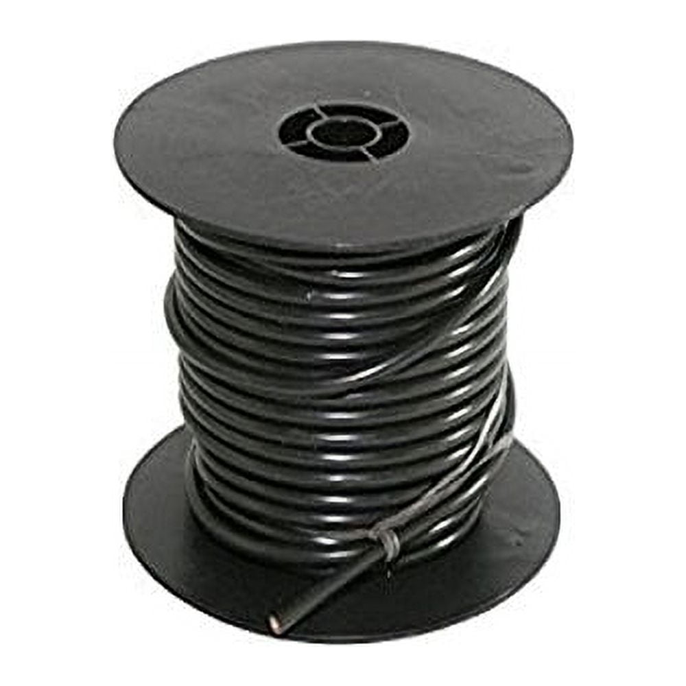 East Penn Electrical Copper Primary Wire, 8 Gauge, Black 100 feet ...