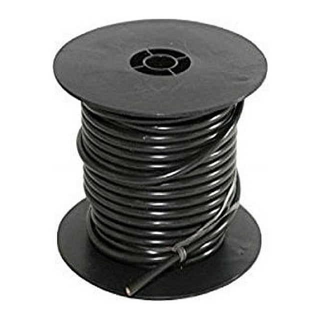 East Penn Electrical Copper Primary Wire, 8 Gauge, Black 100 feet ...