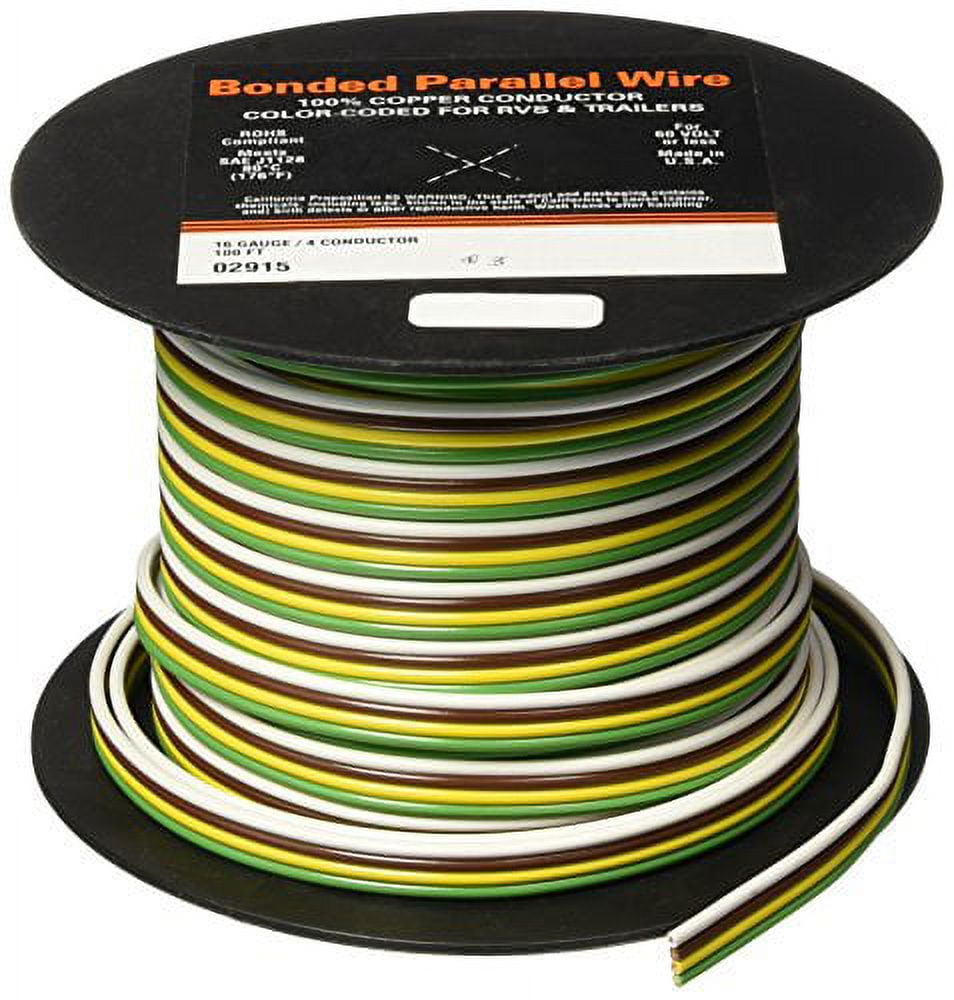 East Penn (02915) 100' 16-4 Gauge Parallel Primary Wire - Walmart.com