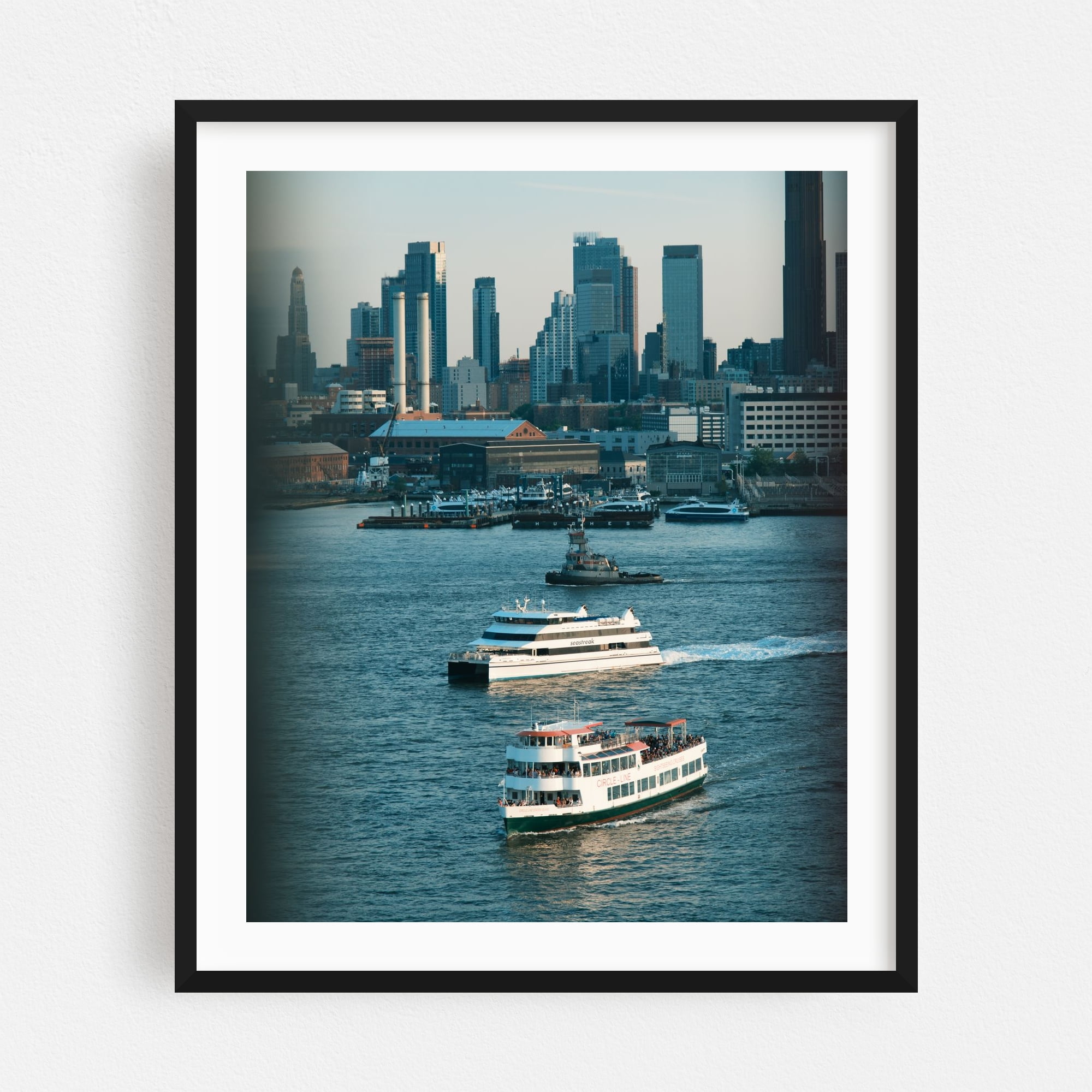 East River Boating 02 - Brooklyn New York Photography Cityscape Harbor ...