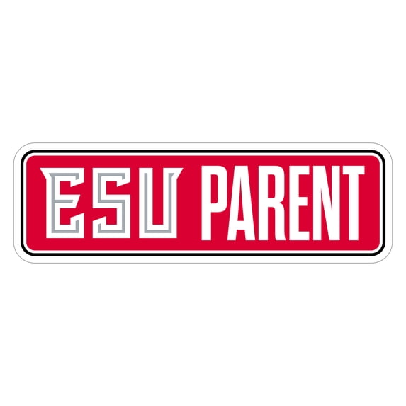 East Stroudsburg University Proud Parent Die Cut Decal Officially ...
