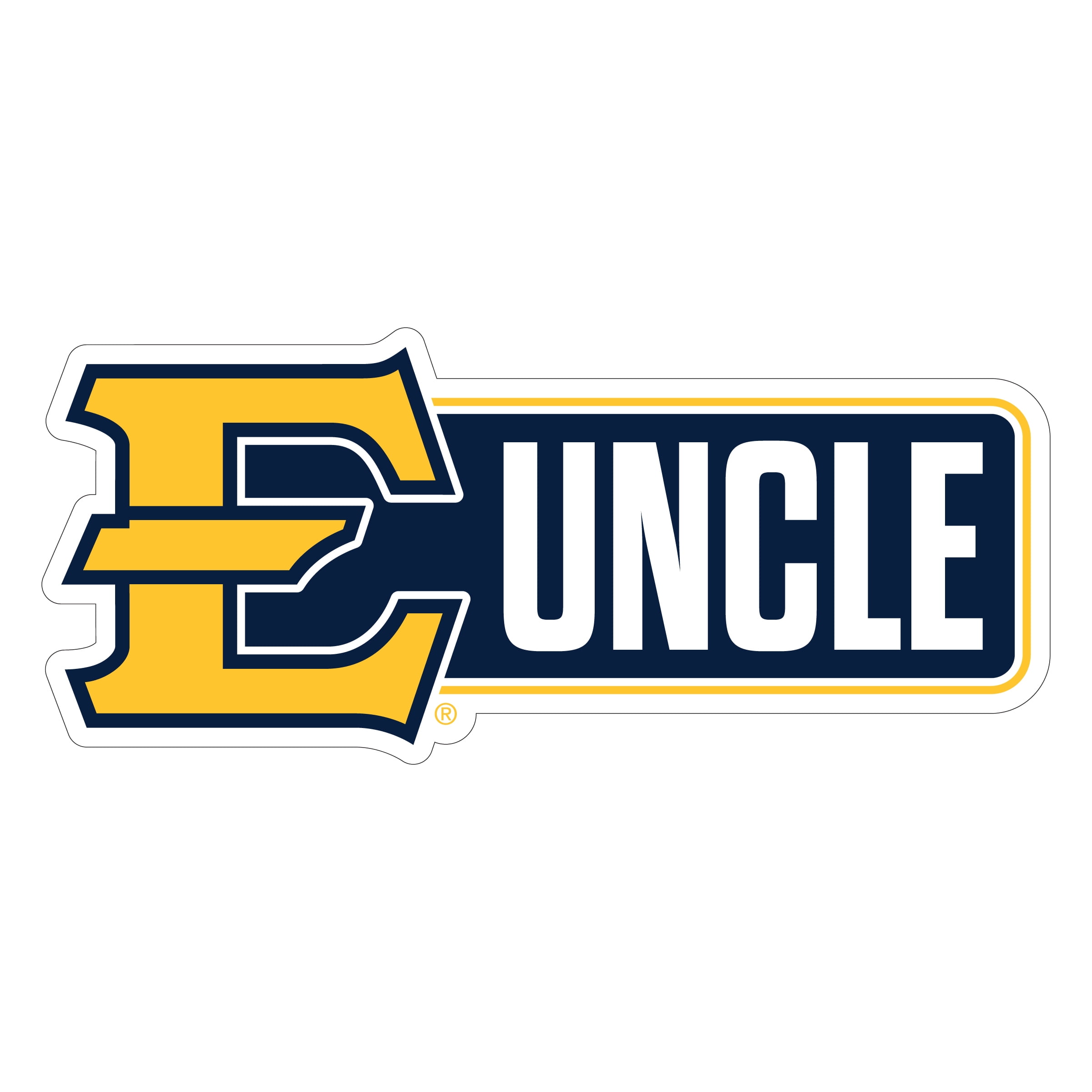 East Tennessee State University Proud Uncle Die Cut Decal Officially ...