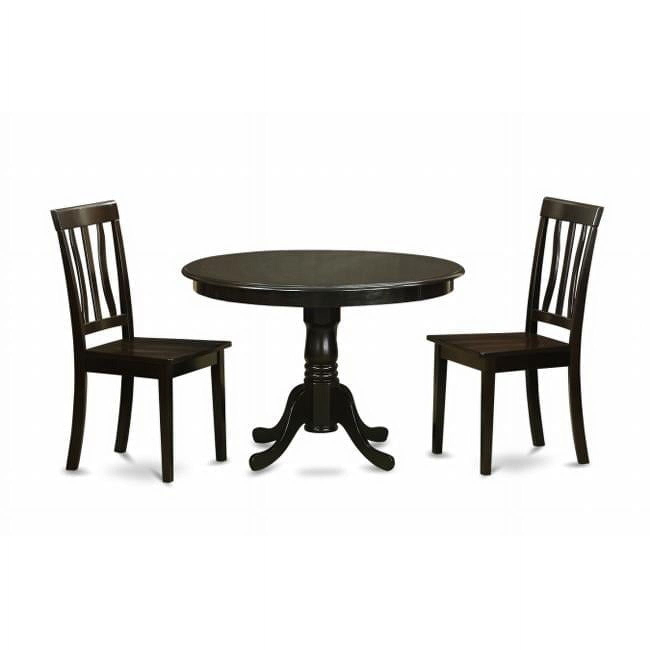 East West Furniture 3 Piece Small Kitchen Table Set-Small Kitchen Table ...