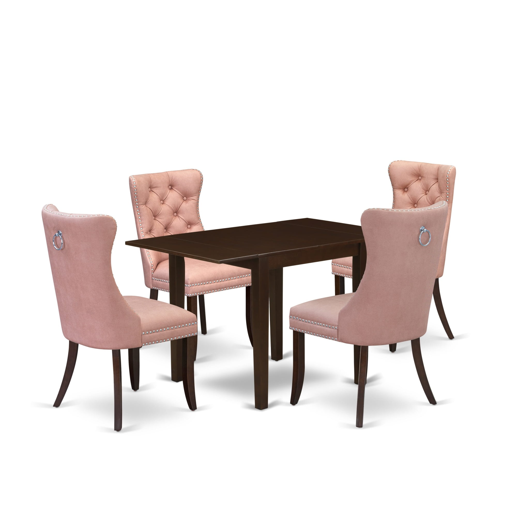 East West Furniture 5 Piece Kitchen Set - Walmart.com