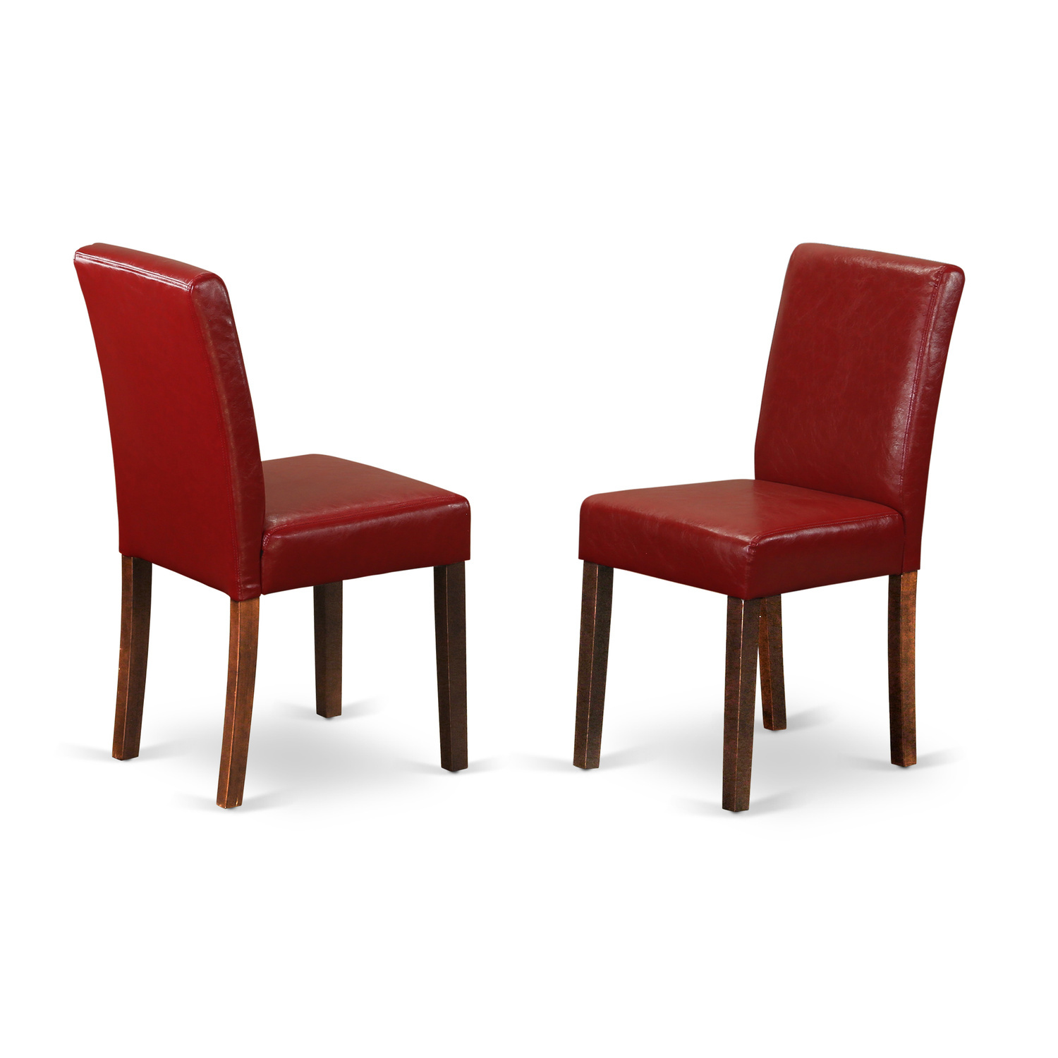 East West Furniture ABP3B72 Abbott parson Chair with Mahogany Finish ...