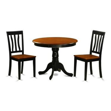 Cherry 60" Round Dining Table Set 5Pcs McFerran D189_6060 Traditional ...