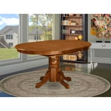 East West Furniture Transitional Kitchen Extendable Solid Wood Avon ...