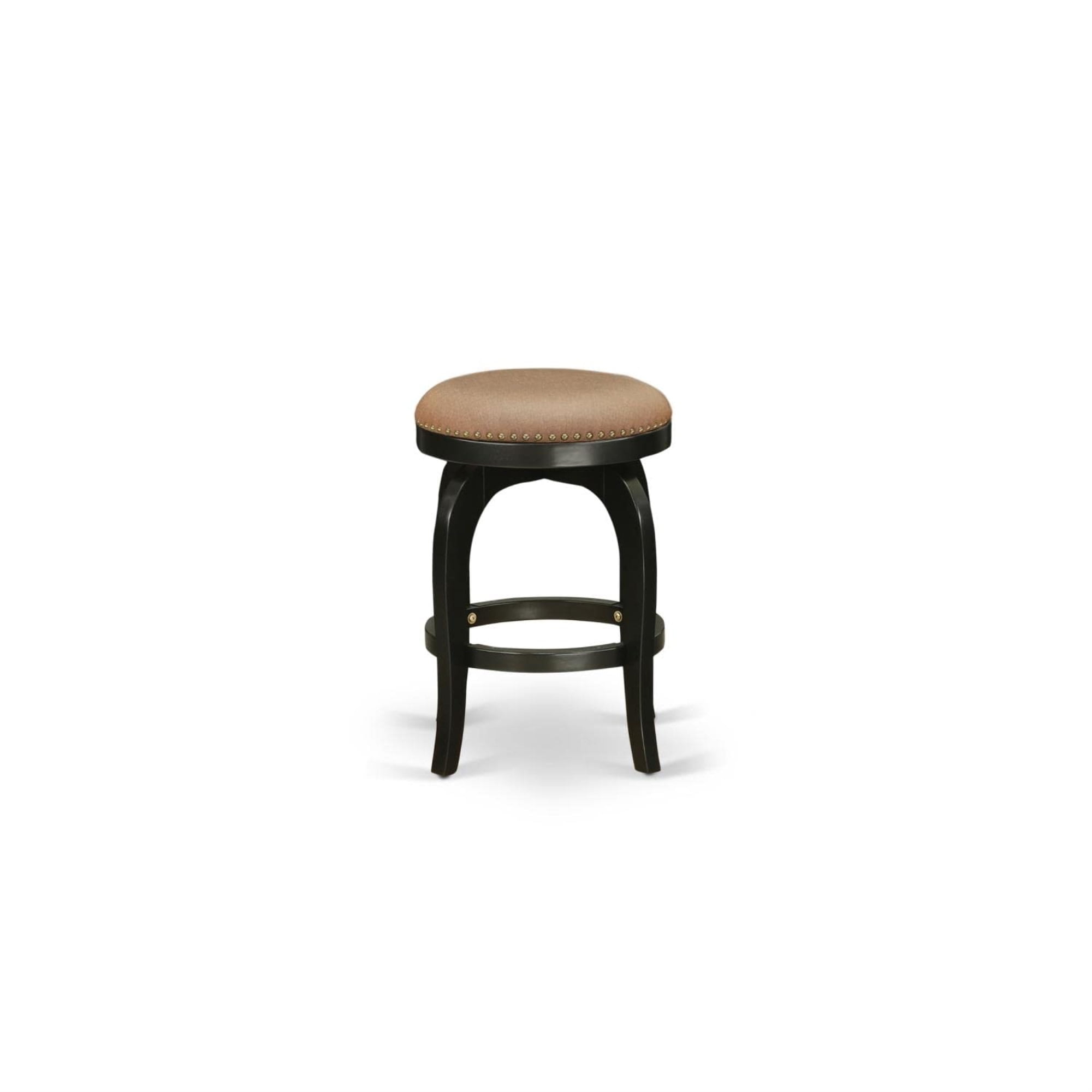 East West Furniture BFS024-112 Bedford Counter Height Barstool - Round ...
