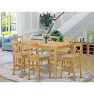 Dining Table Set for 3 People, 4 Piece Bar Table Set, Vintage ...