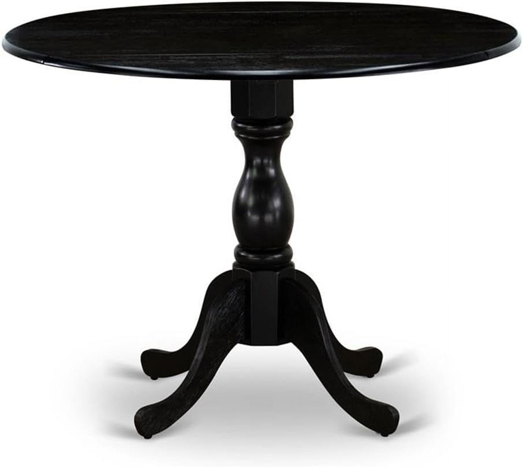 East West Furniture DMT-ABC-TP Dublin Kitchen Dining Table - a Round ...