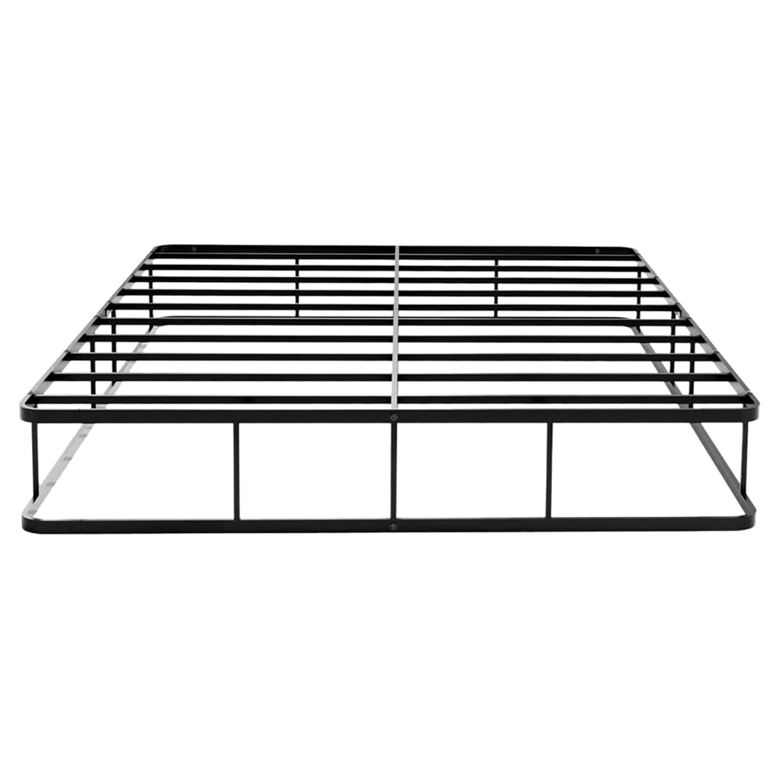 East West Furniture Dothan Traditional Metal Full Bed Frame in Black ...