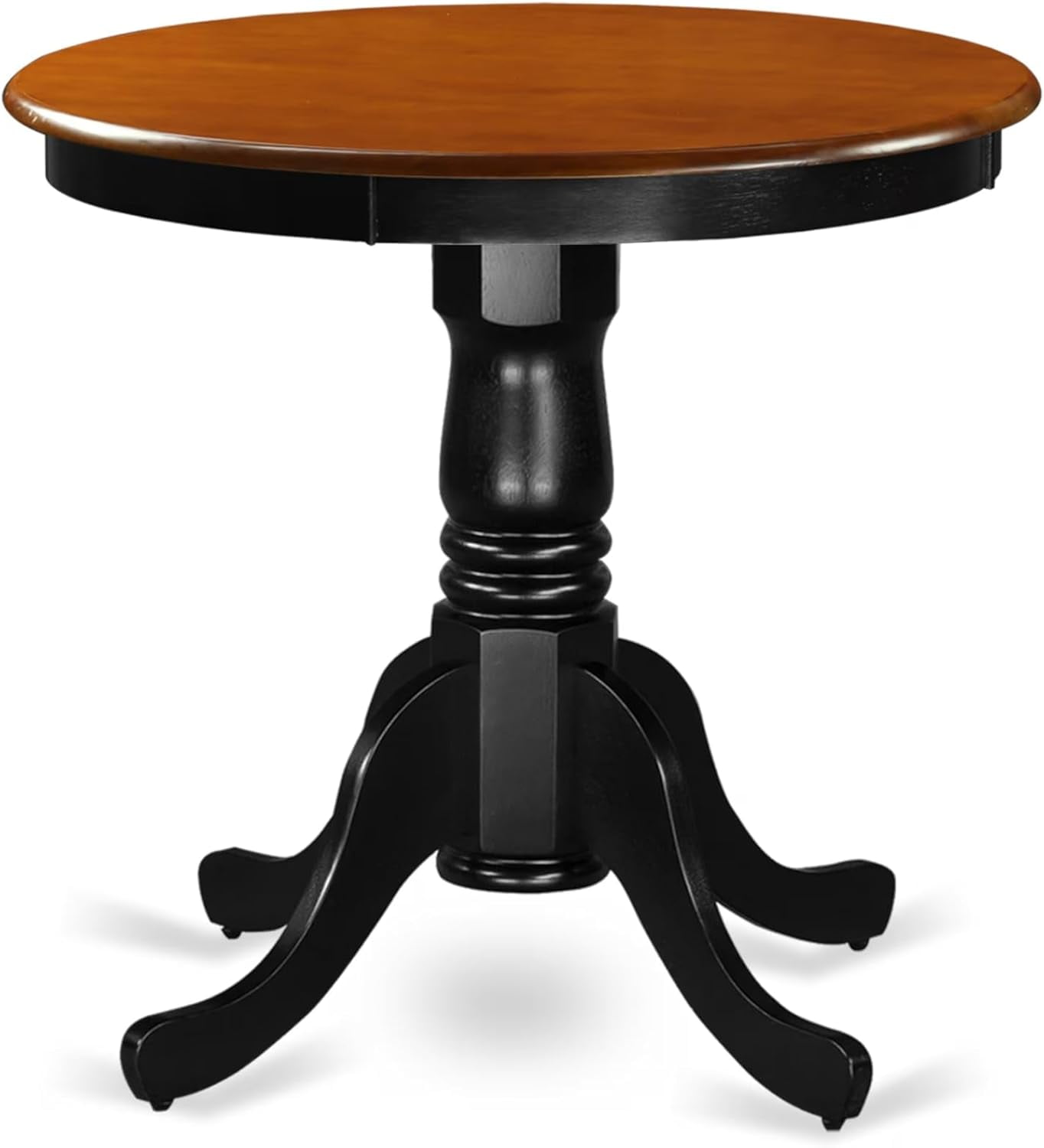 East West Furniture EMT-BCH-TP Eden Kitchen Dining Table - a Round ...