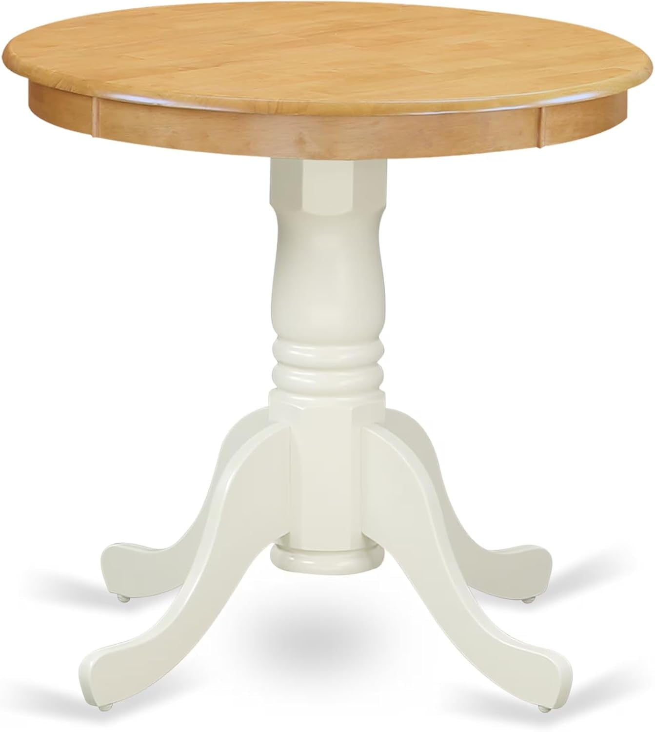 East West Furniture EMT-OLW-TP Eden Dining Room Table - a Round kitchen ...