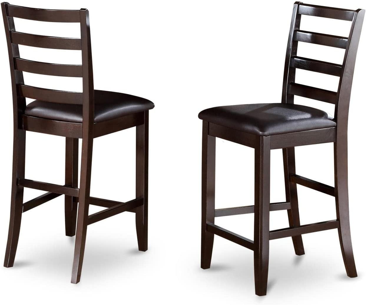 East West Furniture FAS-CAP-W Fairwind Counter Height Dining Stools ...