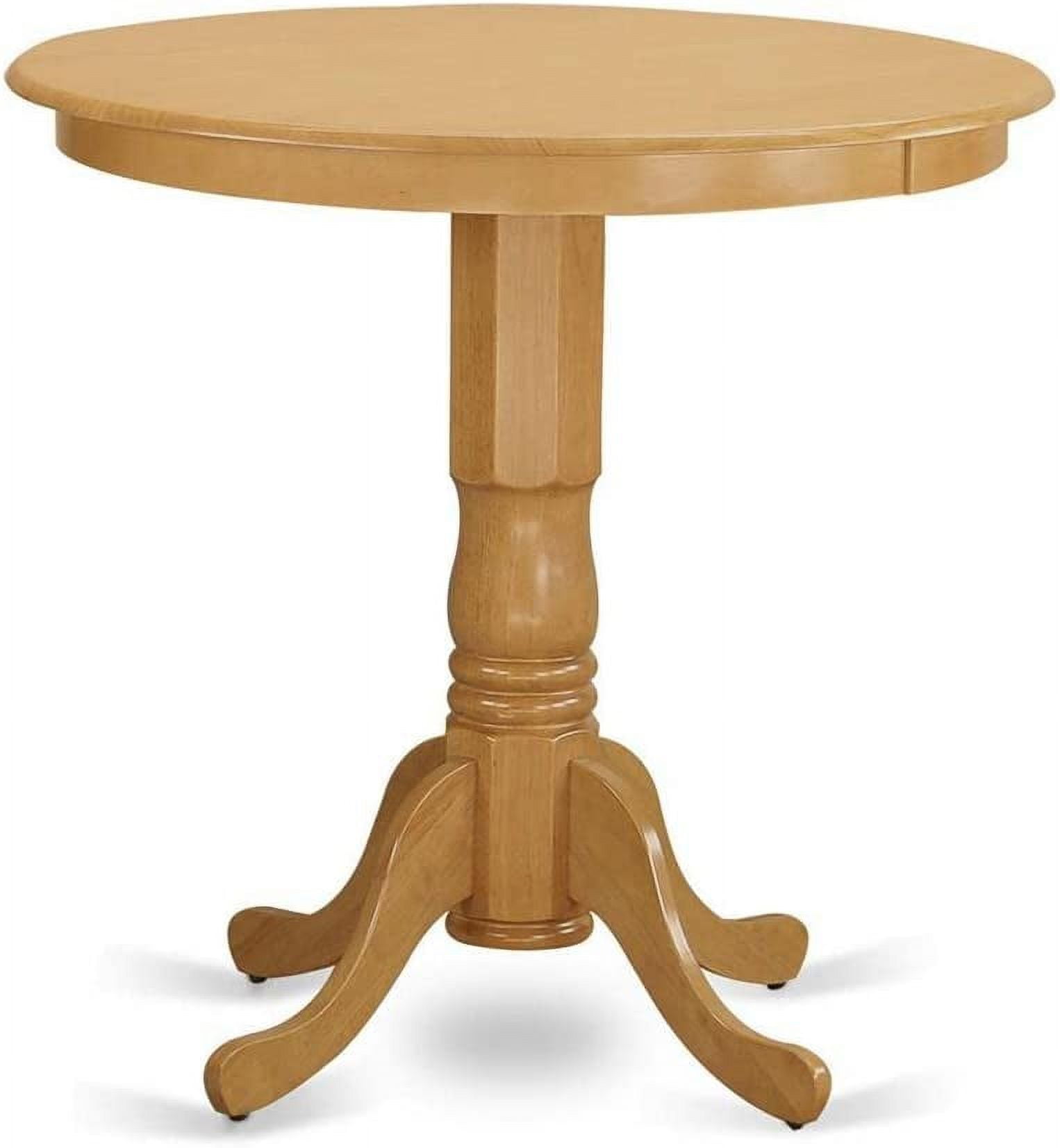 East West Furniture JAT-OAK-TP Jackson Counter Height Dining Table - a ...