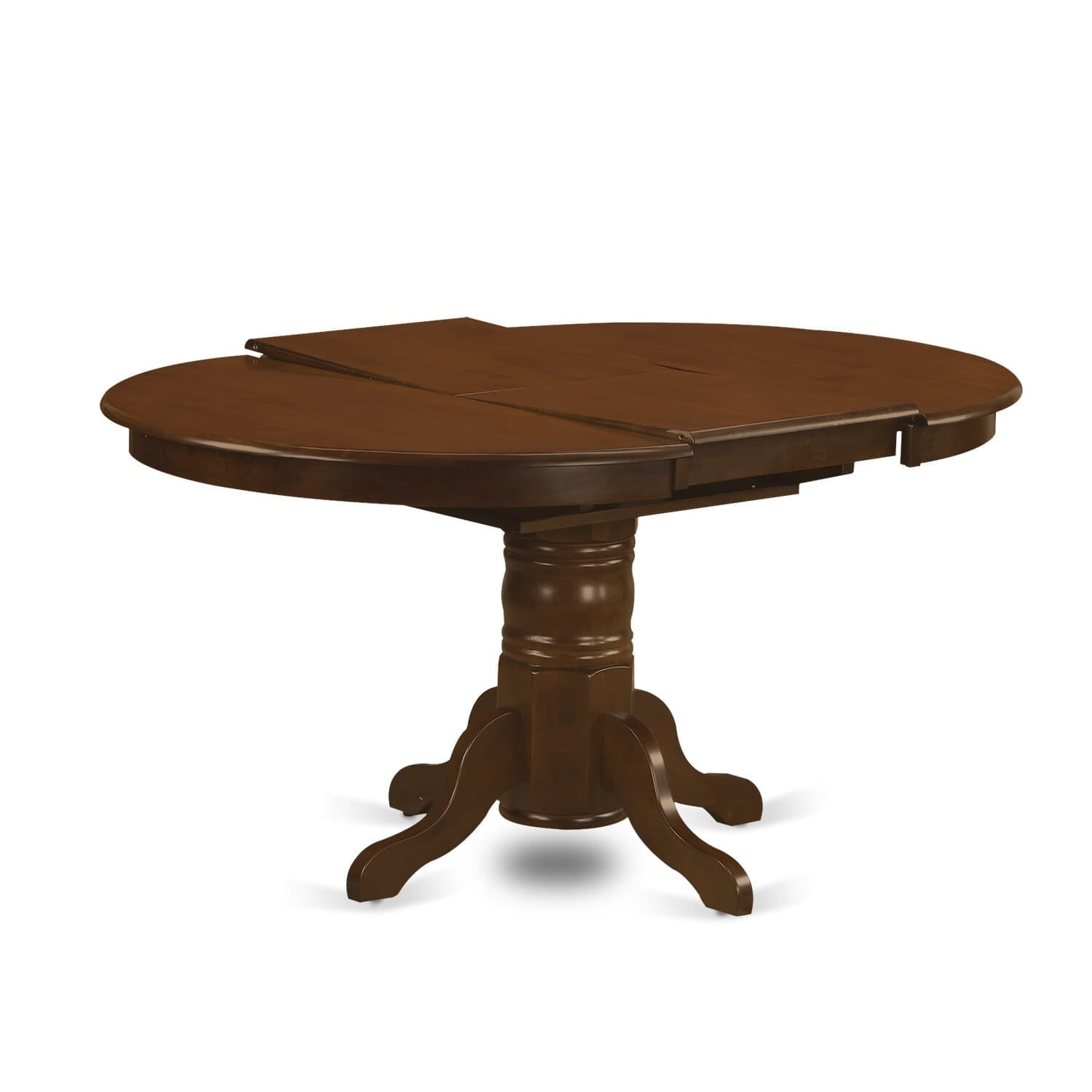 East West Furniture KEVA5-ESP-C Set Kenley Kitchen Table with One Leaf ...